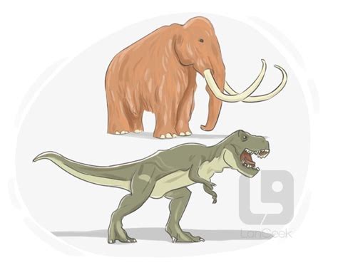 Definition And Meaning Of Extinct Picture Dictionary