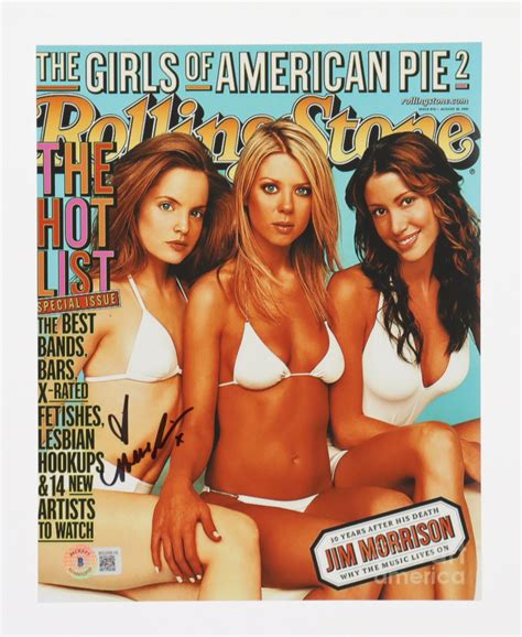 Mena Suvari Signed American Pie 8x10 Photo Beckett Pristine Auction