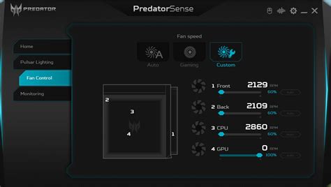 Predator Sense P03 640 No Gpu Fan Control Acer Community