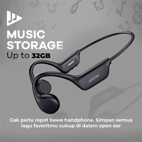 Jual Jovitech Sport Headset Bluetooth Swimfree Bc81 Open Ear 2