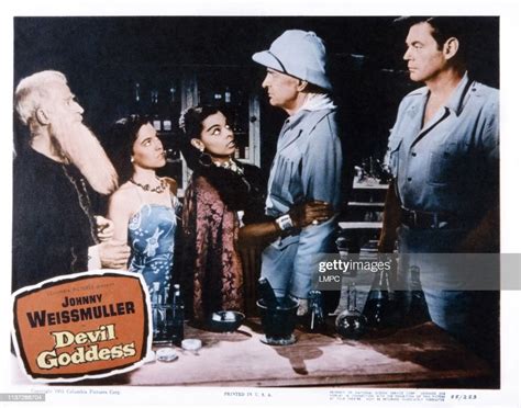 Vera Francis Selmer Jackson Johnny Weissmuller 1955 News Photo