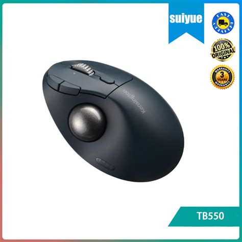 Kensington Pro Fit Ergo Tb550 Wireless Trackball Mouse Mice Wireless