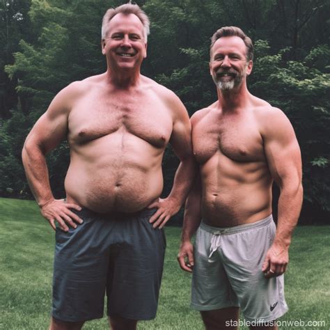 Male Head In Dad Body Stable Diffusion Online