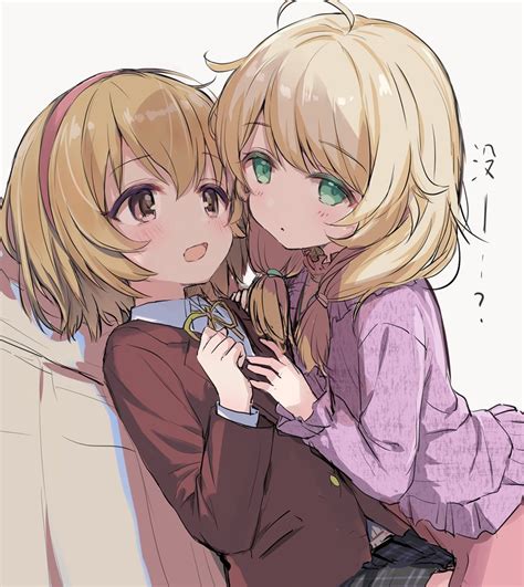 Yusa Kozue And Koga Koharu Idolmaster And 1 More Drawn By Nimura