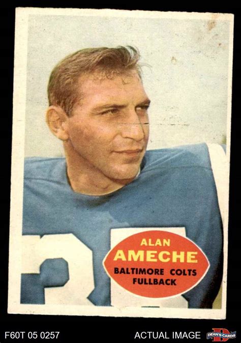 1960 Topps 2 Alan Ameche