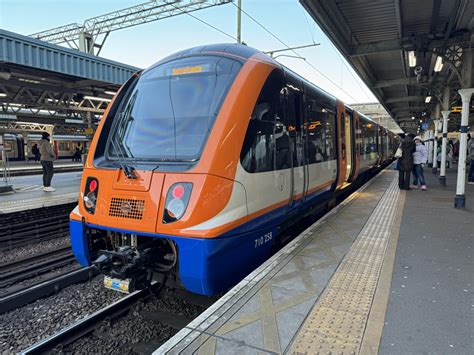British Rail Class 710 258 7102 Unit Number 710258 Bombardier