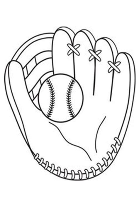 Printable Coloring Pages Baseball