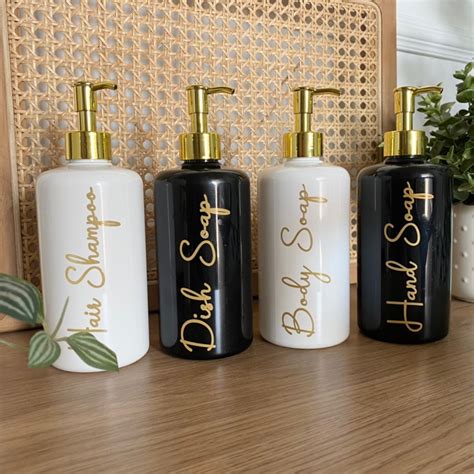 Jual Botol Refill Pump 500ml N28 Pump Luxury Gold Free Stiker Cutting