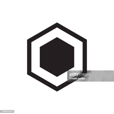 739 Hexagonal Logo High Res Illustrations Getty Images
