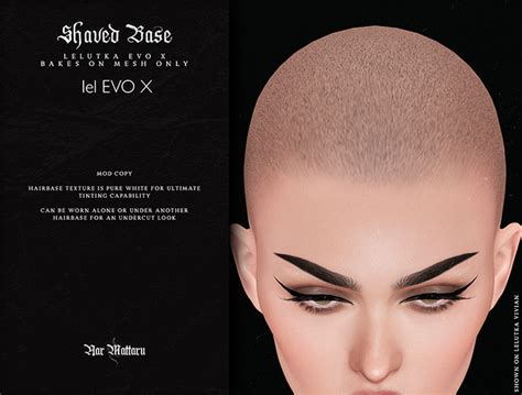 Second Life Marketplace Nar Shaved Base Evo X