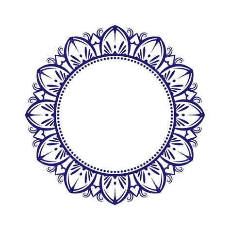 Ornament Round Frame Vector Art Png Vintage Round Ornament Vintage