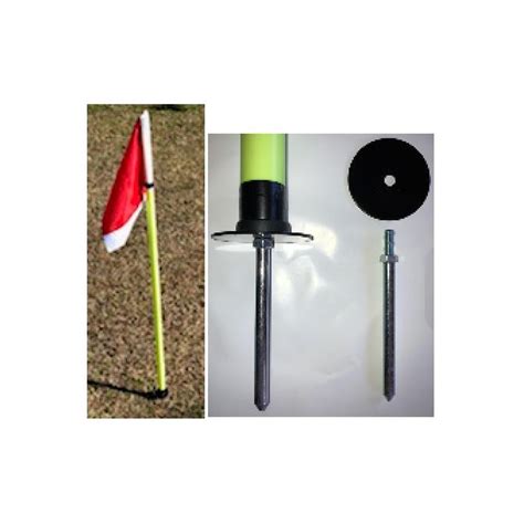 Corner Flags 4 Per Set Kanga Sport Soccer Referee Sportswear Clothing