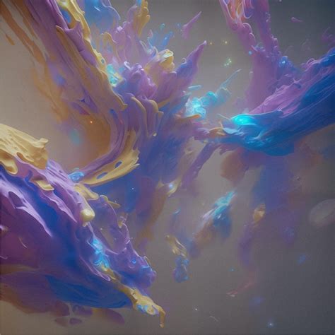 Premium Photo 3d Rendering Abstract Cloud Particle Fractal Background