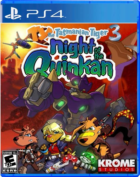 Ty 3 Ps4 Cover Rtythetasmaniantiger
