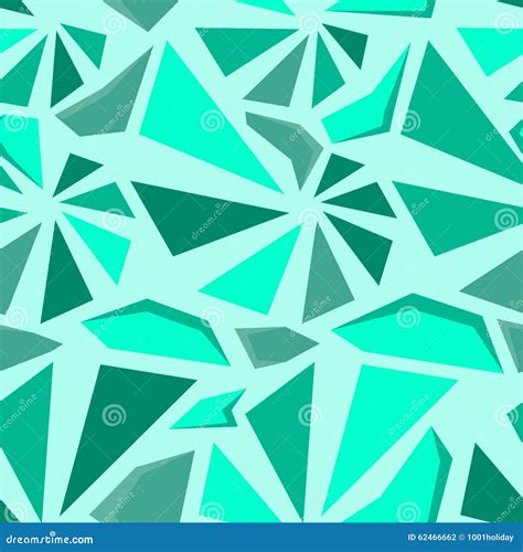 Geometric 3d Seamless Pattern Stock Vector Illustration Of