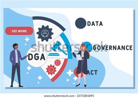 Dga Data Governance Act Acronym Business Stock Vector Royalty Free