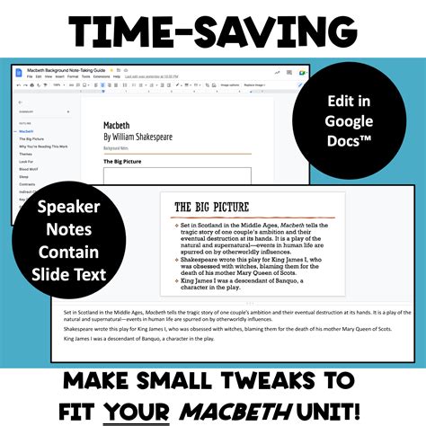 Macbeth And Tragedy Introduction Background Notes Slideshow And Note