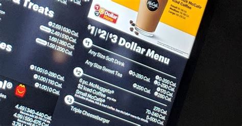 Mcdonalds 1 2 3 Dollar Menu Now Varies Quite A Bit With Local Options
