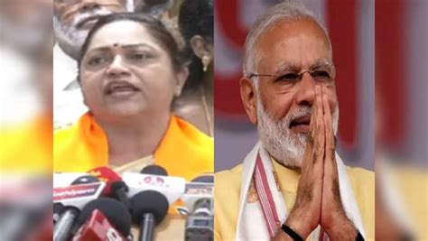 Admk Ex Mla Rajalakshmi Lauds Pm Modi மோடியின் நம்பர் 1 ரசிகை நான்