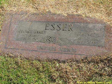 George James Esser 1892 1969 Monumento Find A Grave