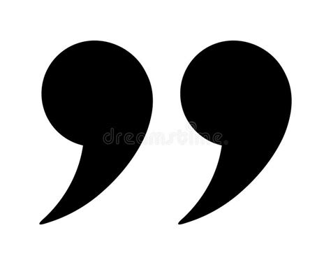 Comma Icon Stock Vector Illustration Of Sign Message 305536732