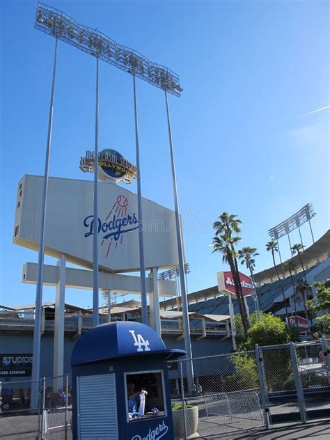 Dodger Stadium In Los Angeles Editorial Image Image Of Angeles
