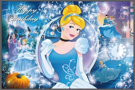 [ready Stock] New Arrival ~ Princess Cinderella Happy Birthday Banner