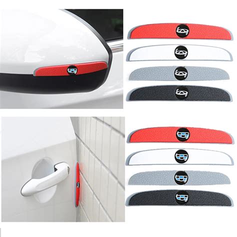 자동차 도어 스크래치 보호 스트립 미러 프로텍터 스티커 4 개 메르세데스 벤츠 폭스 바겐 Bmw 아우디 포드 지프 도요타 혼다용 Aliexpress
