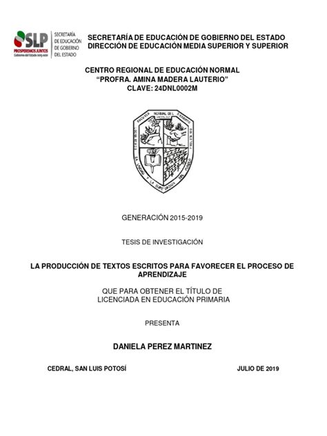 La Producción De Textos Escritos Para Favorecer El Proceso De Aprendizaje Pdf Enseñando