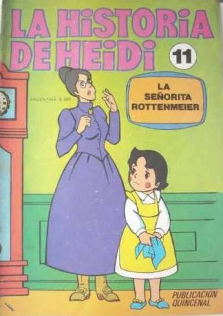 La Historia De Heidi 11 La Señorita Rottenmeier Issue