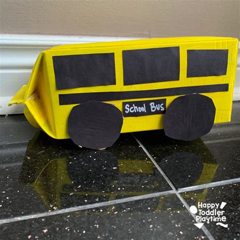School Bus Arts And Crafts For Preschoolers At Terrance Olson Blog
