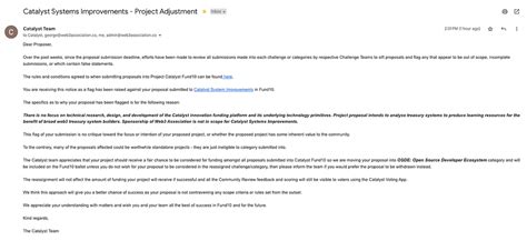 Catalyst System Improvements Iog Forcing Proposal Reassignment Project Catalyst Cardano Forum