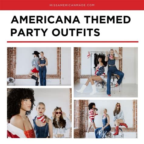 Party In The Usa Americana Theme Party Miss American Made