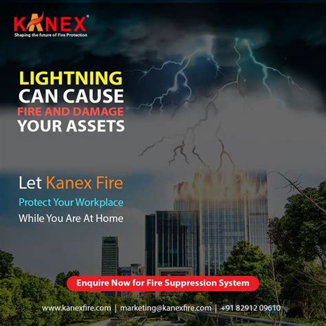 Protect Your Assets From Lightning With Fire Suppression System