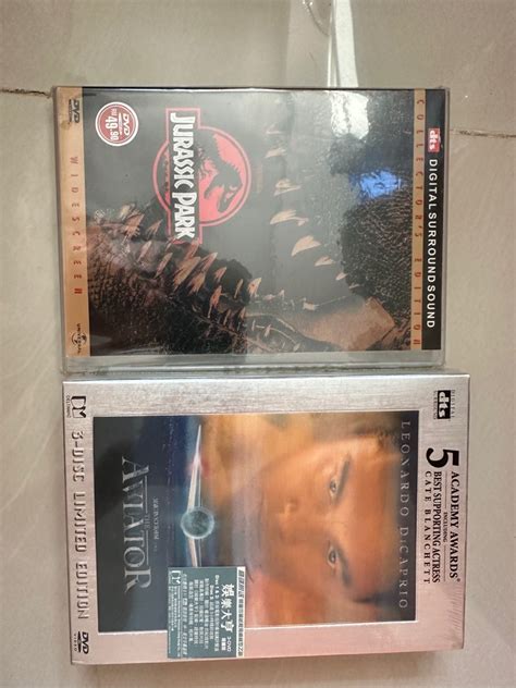 Dvd Aviator Special Edition And Jurassic Park Special Edition Hobbies