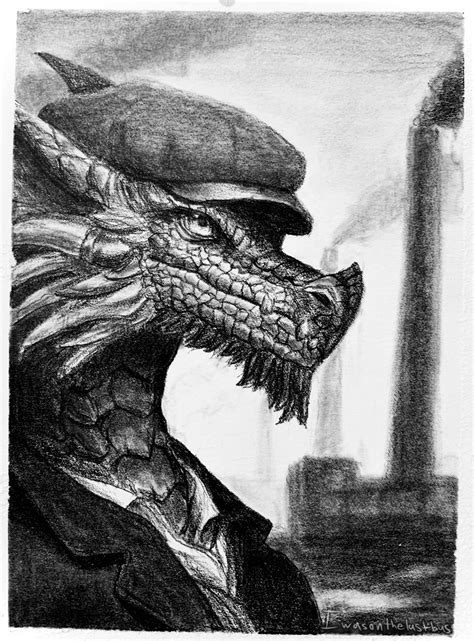 Draconic Factory Worker By Iwasonthelastbus On Deviantart