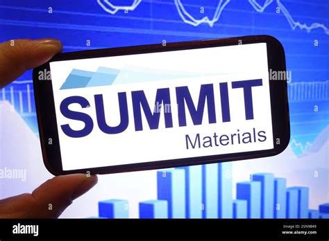 In This Photo Illustration The Summit Materials Company Logo Is Seen