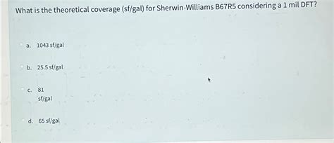 Solved What Is The Theoretical Coverage Sfgal ﻿for