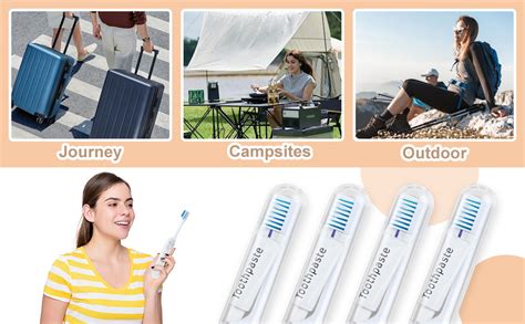 Lilingsty Toothbrush And Toothpaste Travel Individually