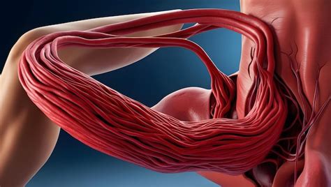 Intricate 3d Medical Illustration Of Pelvic Vascular Structures