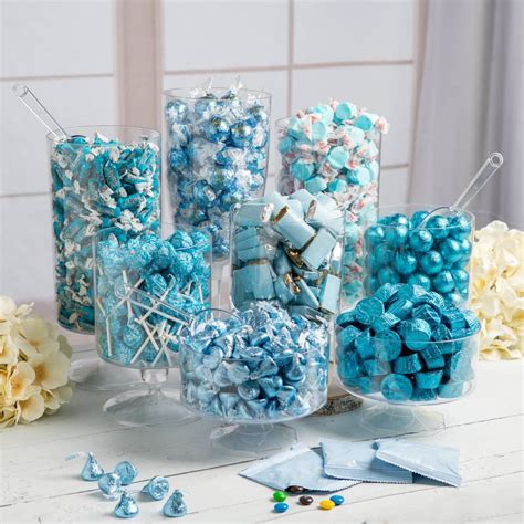 Light Blue Candy Buffet Individually Wrapped Candies