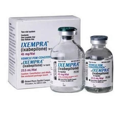 Ixempra Ixabepilone Injection Strength 45 Mg At ₹ 65815box In Mumbai