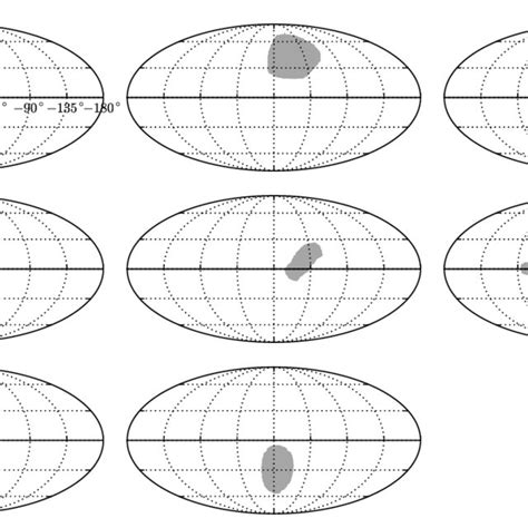Mollweide Projection In Galactic Coordinates Of The Excess Top And