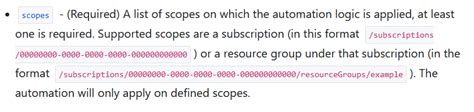 azurerm security center automation scope azure hashicorp discuss