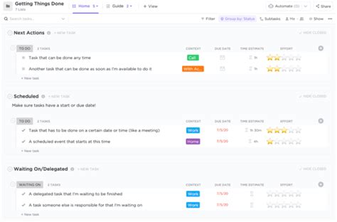 10 Free Workflow Templates In Clickup And Excel