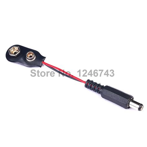 PCS DC V Battery Button Power Plug For Arduino UNO R In Connectors From Lights