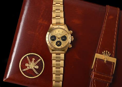 Rolex Daytona Ref 6265 The Sword For Oman Full Gold Fullset
