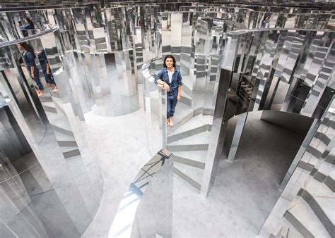 Scent Infused Mirror Maze By Es Devlin Fills South London Warehouse