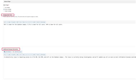 How To Update System Status