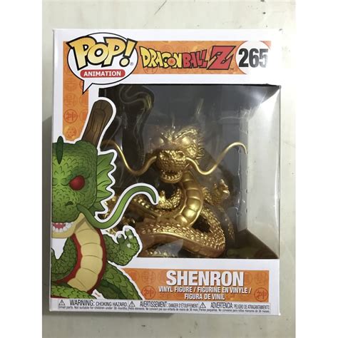 Jual Funko Pop Animation Dragon Ball Z Shenron Gold Chrome Metallic Shopee Indonesia